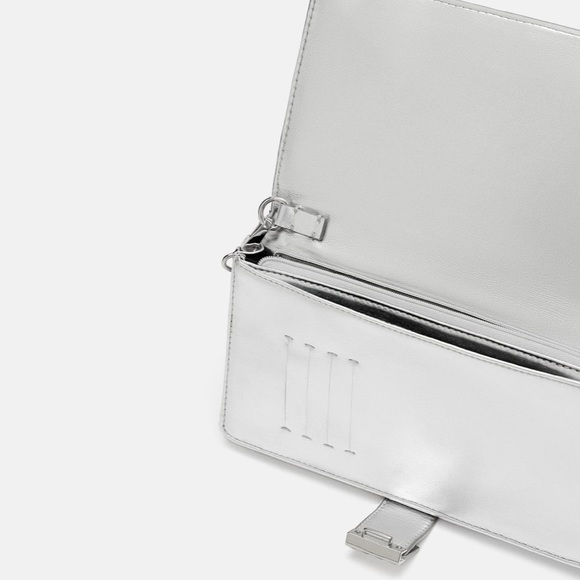 Zara | Bags | Nwt Zara Crossbody Wallet With Stud Closure | Poshmark
